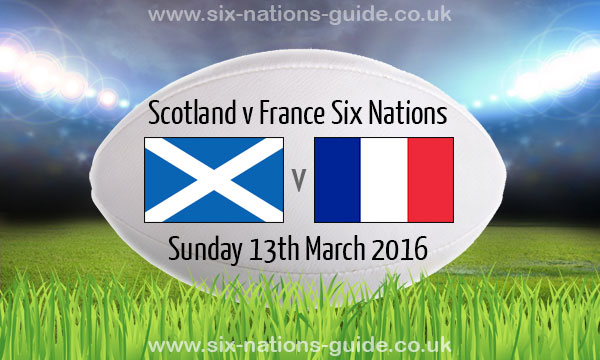 Scotland 29-18 France | Six Nations | 13 Mar 2016